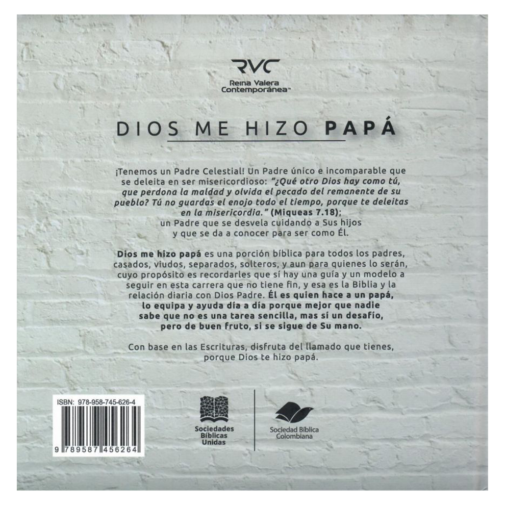 Porciones Bíblicas - Dios me hizo papá – Tienda de la Biblia: Sociedad ...